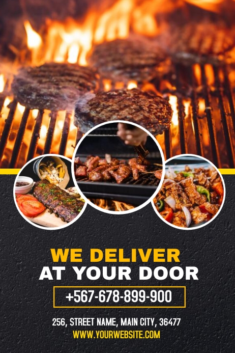 FOOD POSTER.KC Template | PosterMyWall