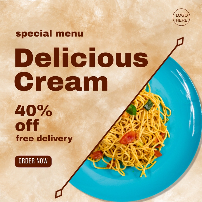 food promotion post Template | PosterMyWall