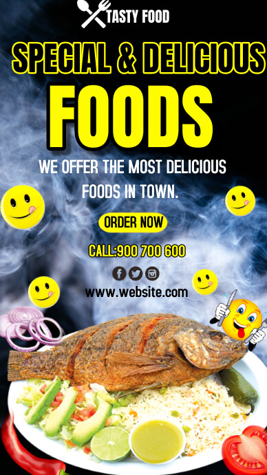 food promotion social media post template | PosterMyWall