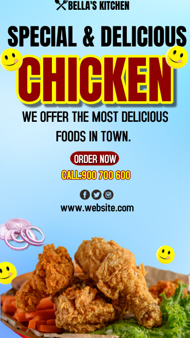 food promotion social media post template | PosterMyWall