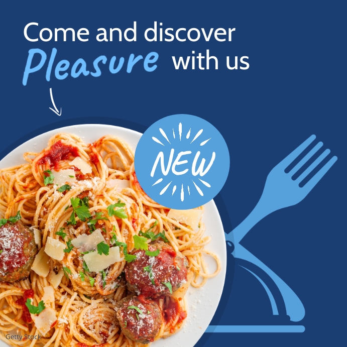 Copy of food restaurant advertisement instagram post | PosterMyWall