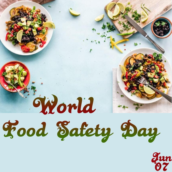 Food Safety Day Template | PosterMyWall