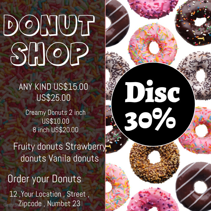 Food Sale (Poster) Template | PosterMyWall