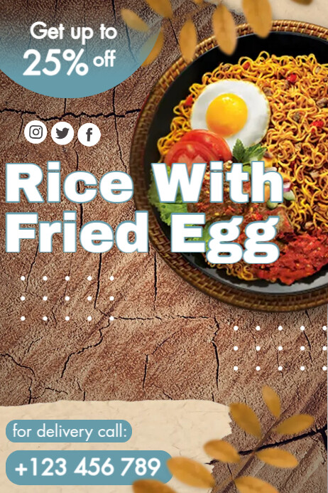 Food Sale Menu Template | PosterMyWall