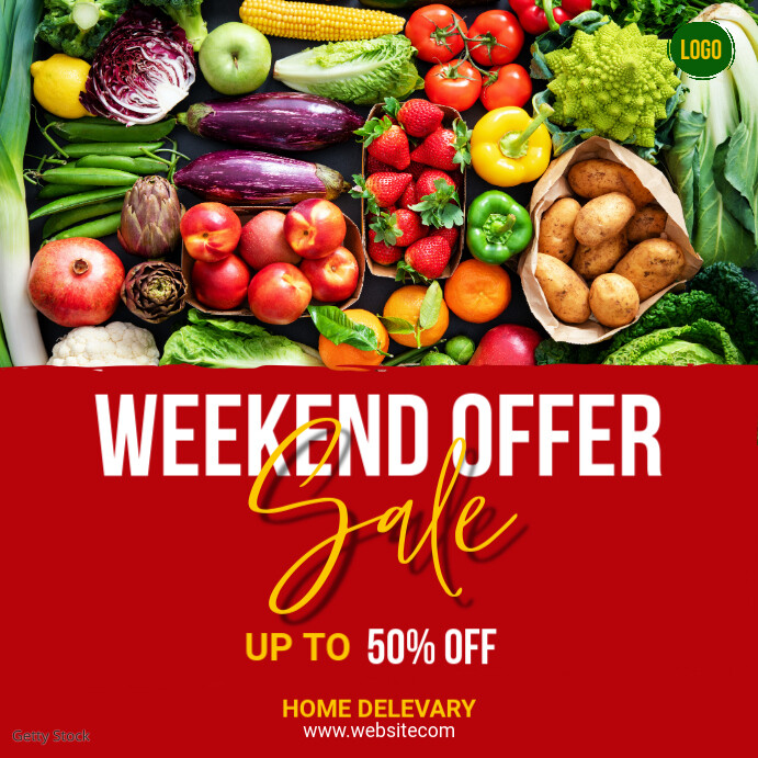 Food Sale Offer Flyer Template | PosterMyWall