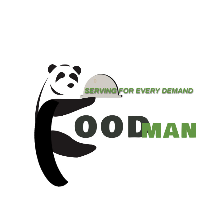 Food Service Panda Logo Template | PosterMyWall