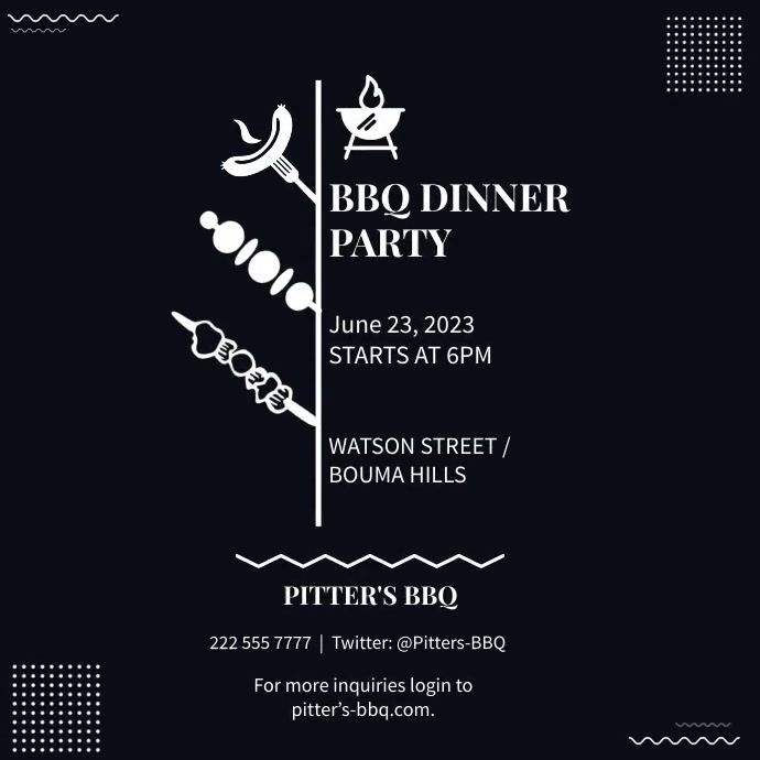 FOOD SQUARE TEMPLATE.R | PosterMyWall