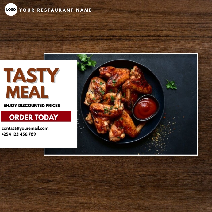 Copy of FOOD SQUARE.E | PosterMyWall