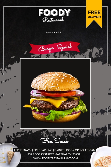 Copy of food template (19) | PosterMyWall