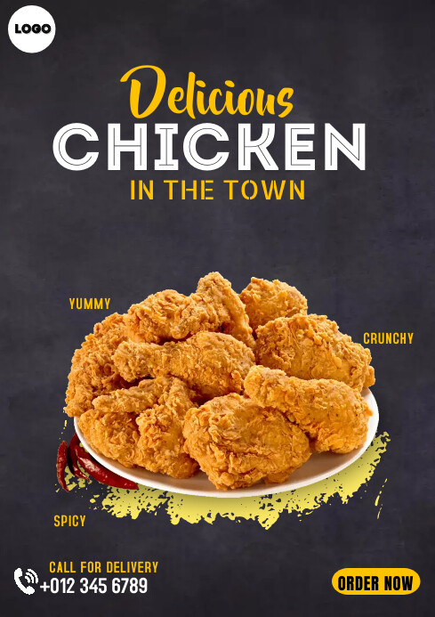 food template | PosterMyWall