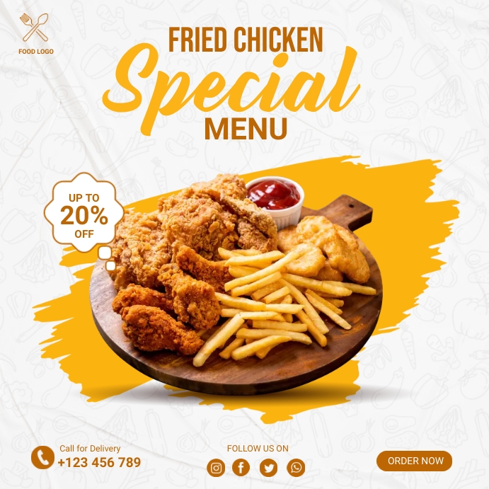 Copy of Food Template | PosterMyWall