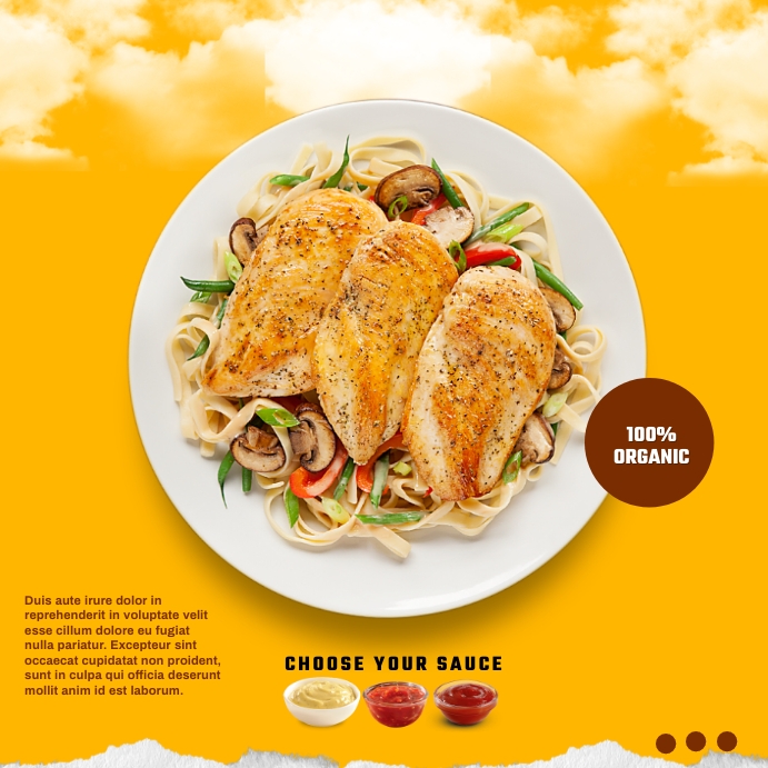 Copy of FOOD TEMPLATE.E | PosterMyWall