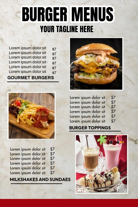 FOOD TEMPLATE.E | PosterMyWall