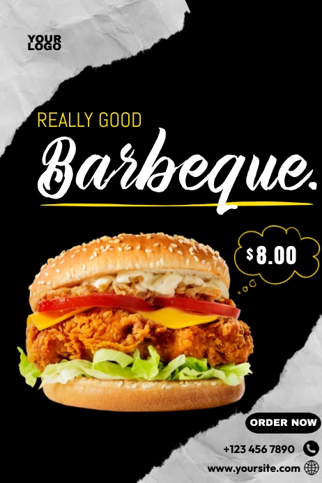 FOOD TEMPLATE.KC | PosterMyWall