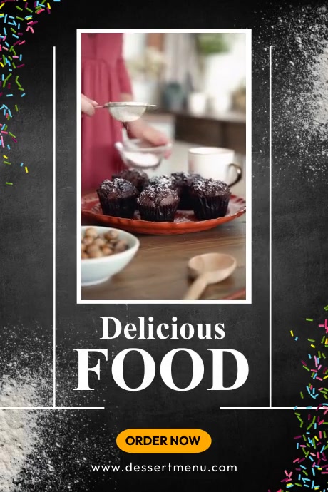 FOOD VIDEO.KC Template | PosterMyWall