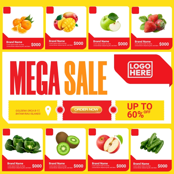 Food Voucher Template | PosterMyWall