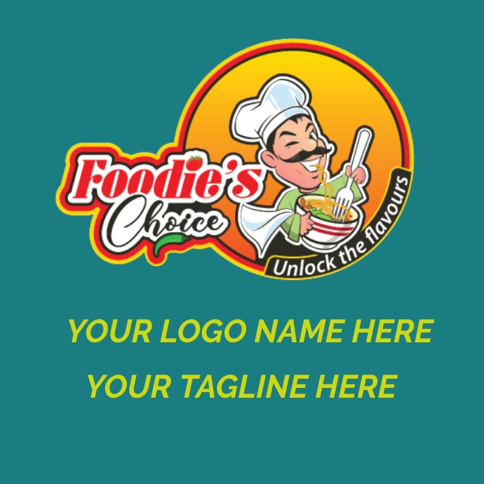 Copy of FOODIE'S LOGO | PosterMyWall