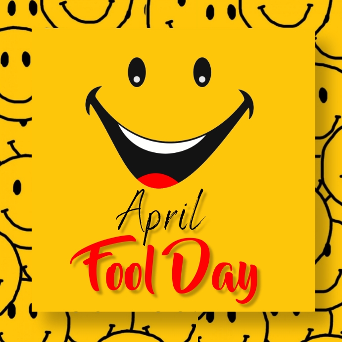 FOOL DAY Template | PosterMyWall