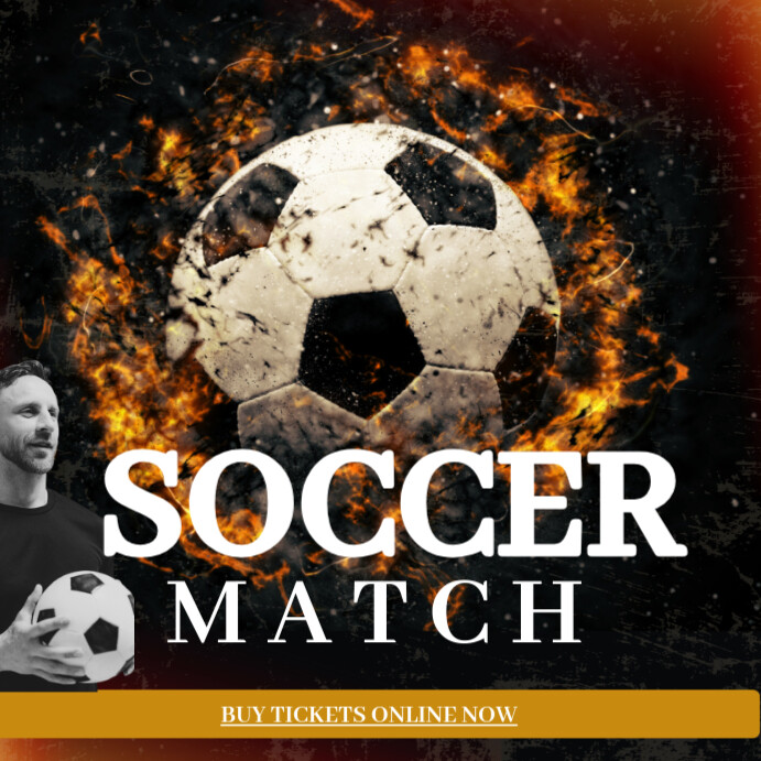 foootball match Templat | PosterMyWall