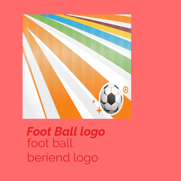 Foot Ball logo Template | PosterMyWall