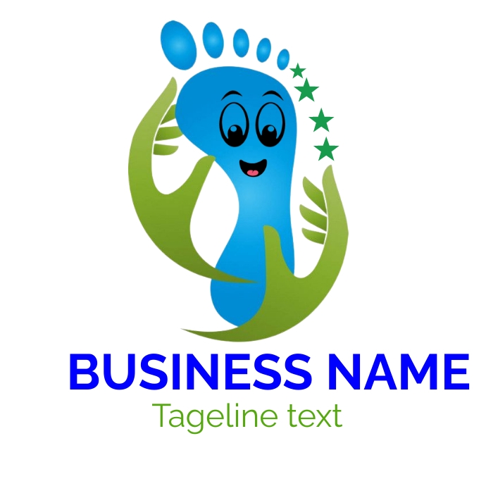 Copy of foot logo | PosterMyWall