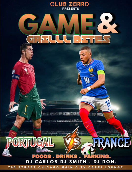 Copy of footall match day posters | PosterMyWall