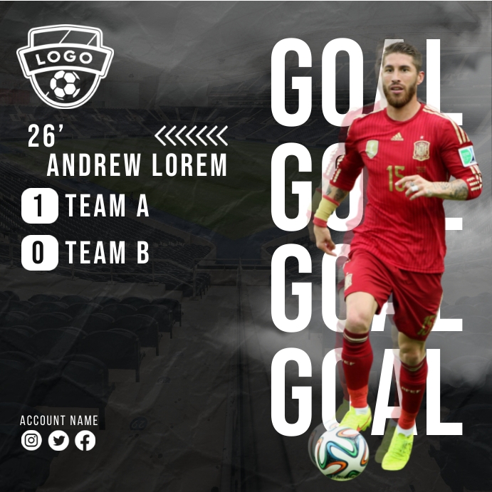 Football AD Template | PosterMyWall