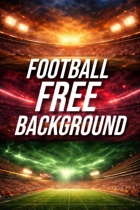 Football background template | PosterMyWall