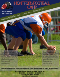 football camp Template | PosterMyWall