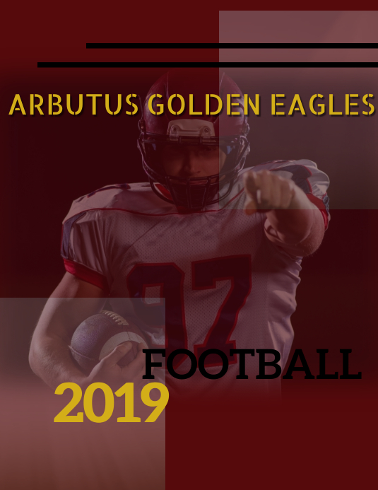 Football cover Template | PosterMyWall