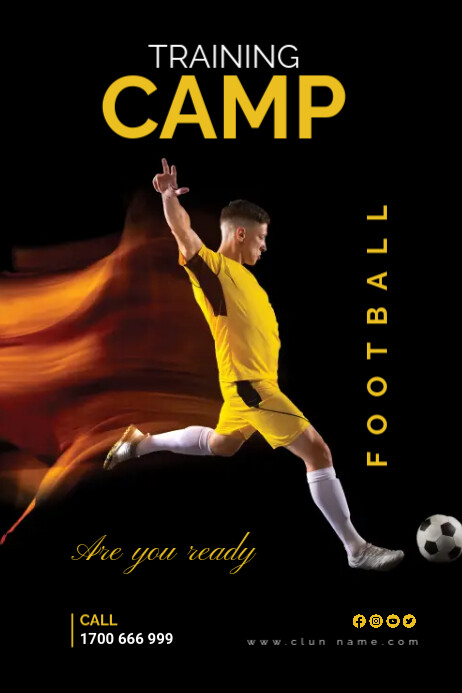 Football Template | PosterMyWall