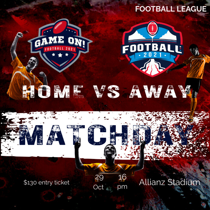 Copy of FOOTBALL | PosterMyWall