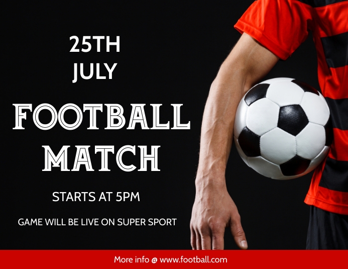 football Template | PosterMyWall