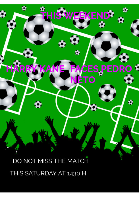 football Template | PosterMyWall