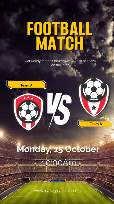 Football Template | PosterMyWall