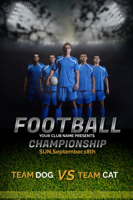 Copy of FOOTBALL | PosterMyWall