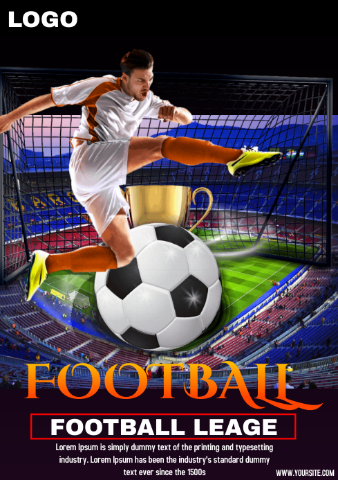 football Template | PosterMyWall
