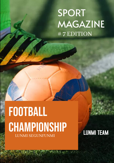 Football Template | PosterMyWall