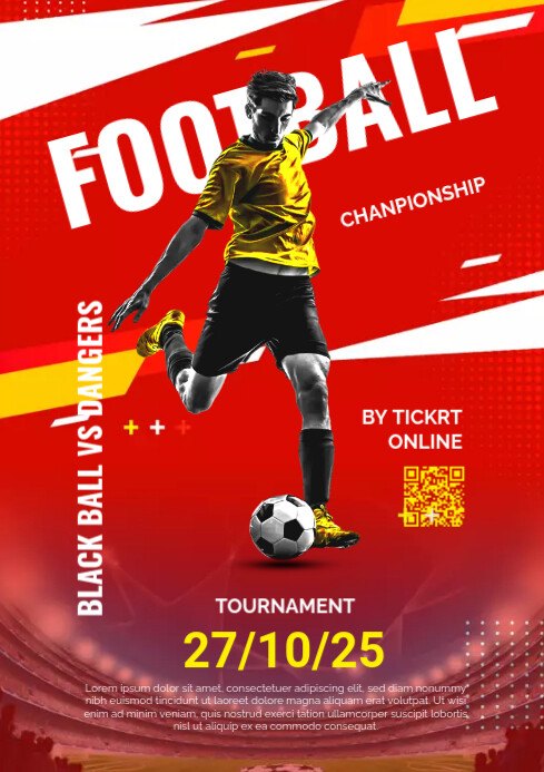 Football Template | PosterMyWall