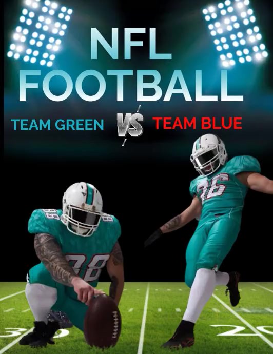 Copy of Football event | PosterMyWall