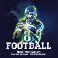 Football event Template | PosterMyWall