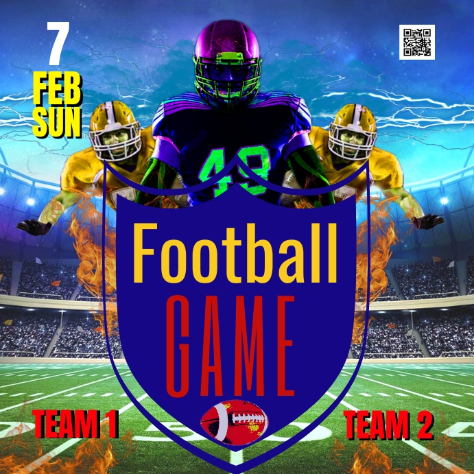 football flyer ad design Template | PosterMyWall