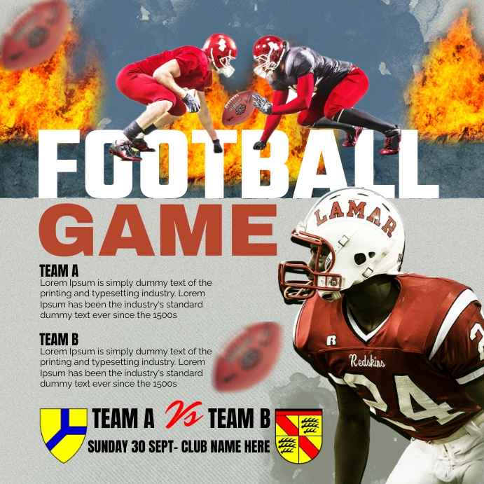 football flyer ad design Template | PosterMyWall