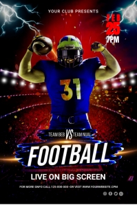 football flyer ad design Template | PosterMyWall