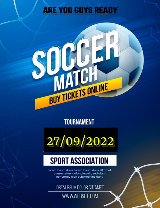 football flyer Template | PosterMyWall