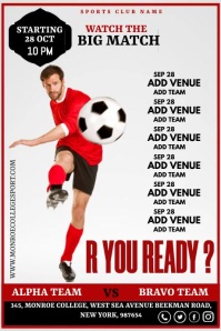 football flyer Template | PosterMyWall