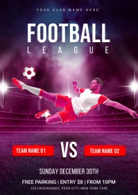 Football Flyer Template | PosterMyWall