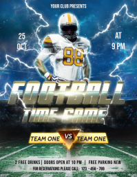 Football Flyer Template | PosterMyWall