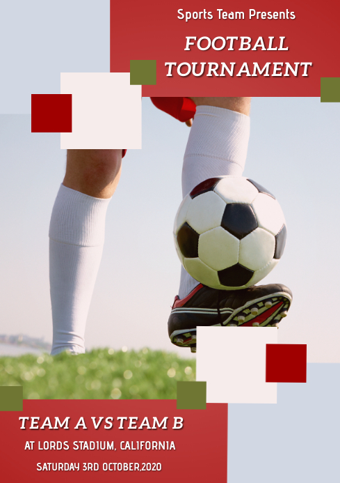 Football Flyer Template Design | PosterMyWall