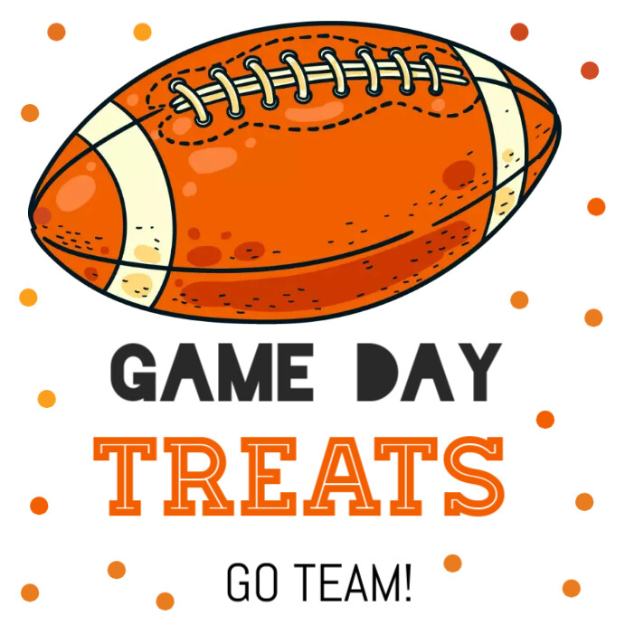 Copy of Football Game Day Tags | PosterMyWall
